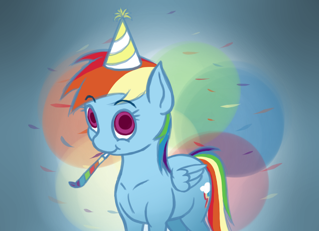 Rainbow Dash Happy Birthday