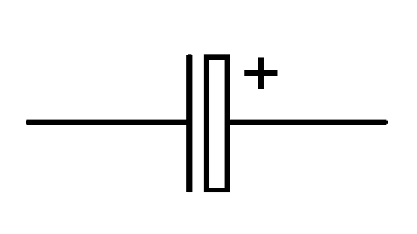 simbol kondensator