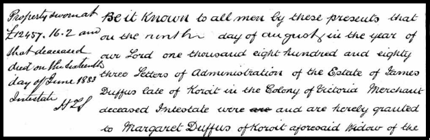 Boardman Moss Family Tree: PART SEVEN: DUFFUS FAMILY TREE