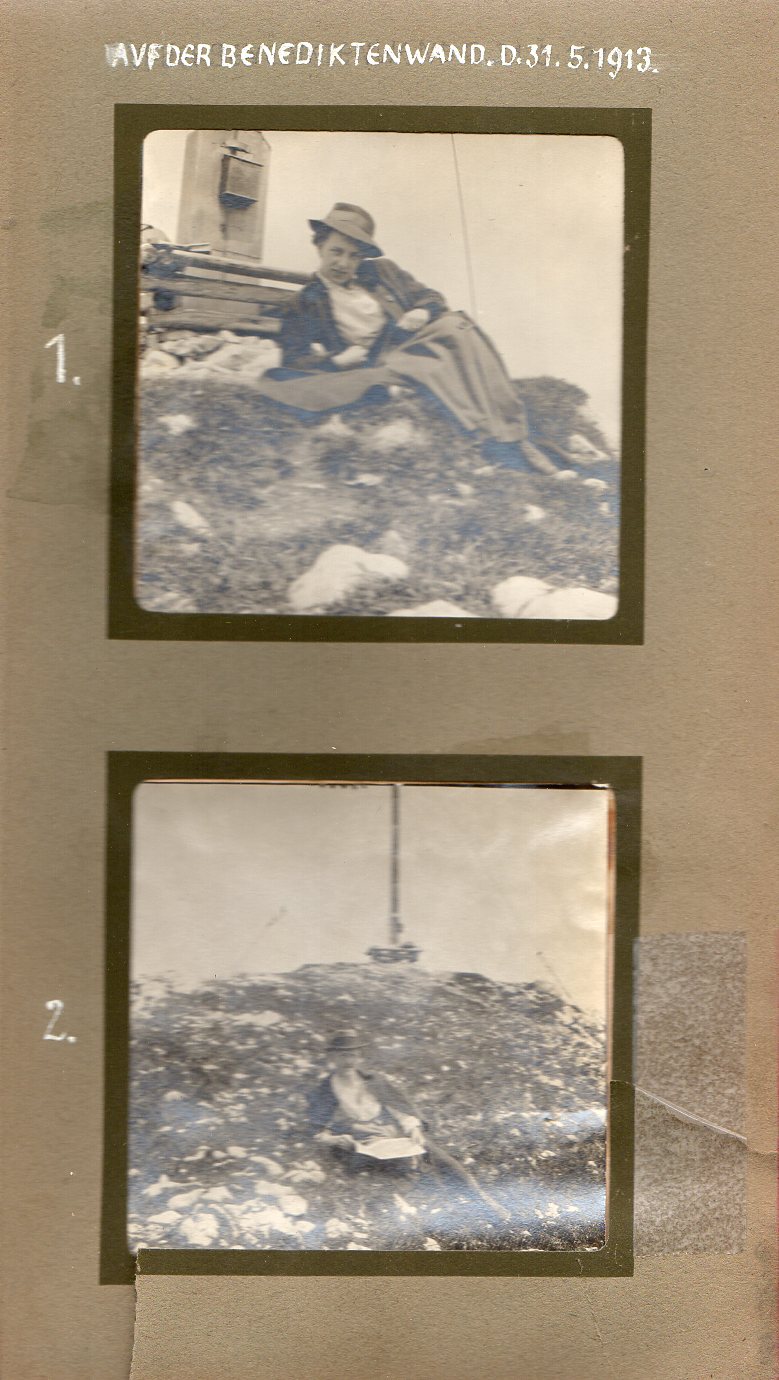 Historia nieznana: Benediktenwand - Alpy - Niemcy - Góry - Album - 1913