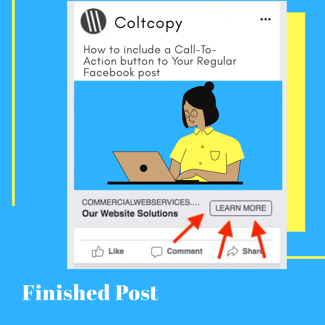 How to Include a Call-to-Action Button to Your Regular Facebook Post