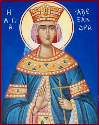 ORTHODOX CHRISTIANITY THEN AND NOW: Saint Alexandra the Empress of Rome ...