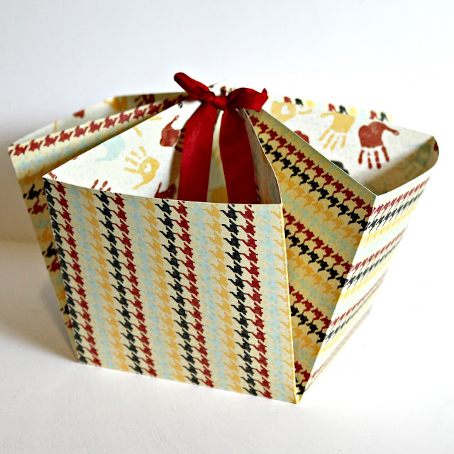 Pam Bray Designs: A Girl with Flair: One Sheet Box Design with Authentique