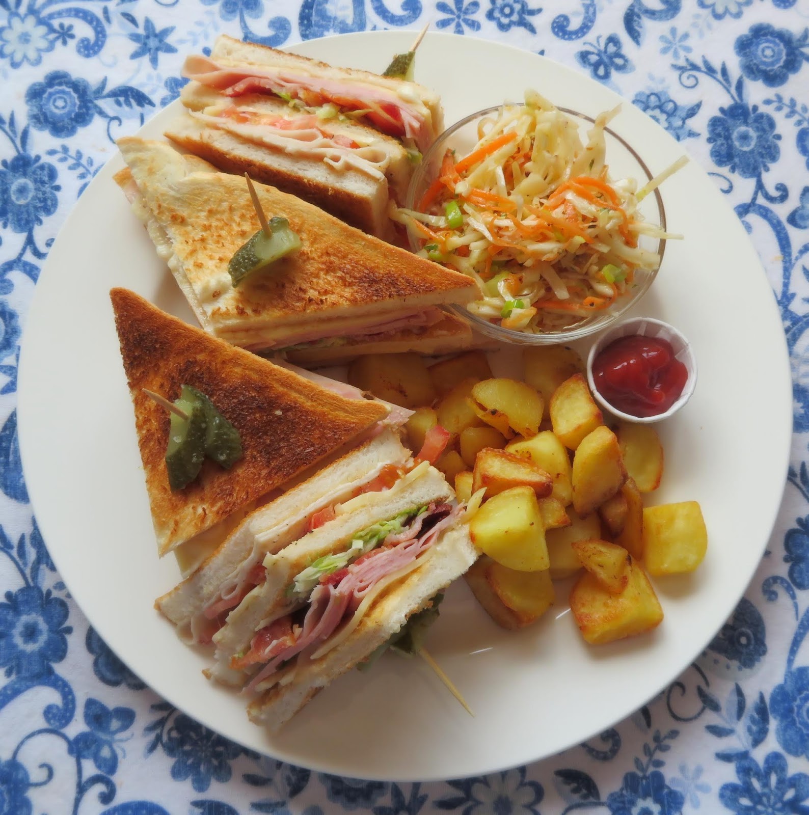 Turkey Club Platter | The English Kitchen