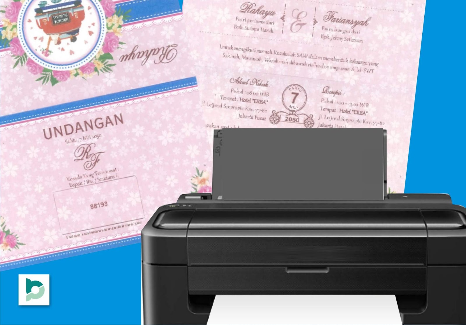 Cara Cetak Undangan dengan Printer - Belajar Printis Cara Cetak Undangan dengan Printer - Belajar Printis