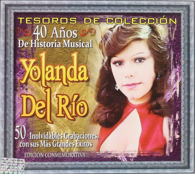 ENTRE MUSICA: YOLANDA DEL RIO - 40 Años de historia musical (3 CDs)