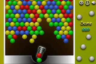 Free online game: Color Balls Solitaire 2