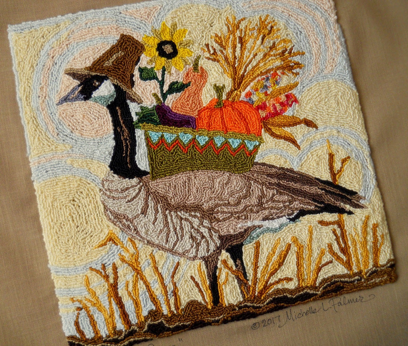Michelle Palmer: Michelle Palmer Rug Hooking Week