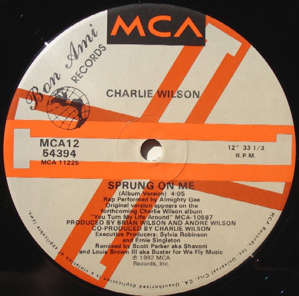New Funk Classic Master: Charlie Wilson - Sprung On Me; from the LP/CD ...
