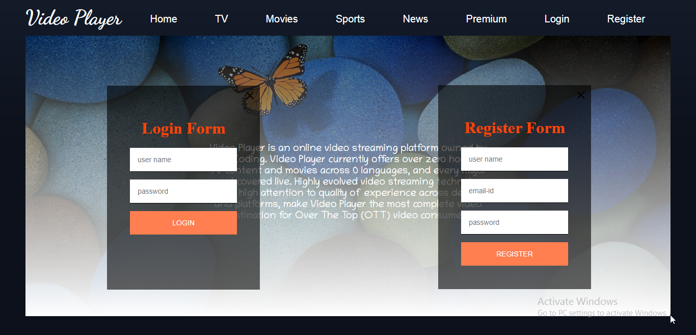 How to create a website with multiple pages and slider using html and css