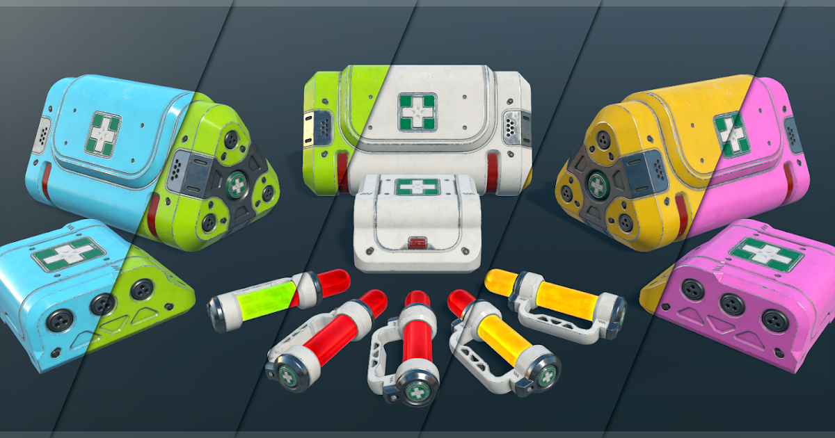 CGY: Health Packs are now available at Unity Asset Store!