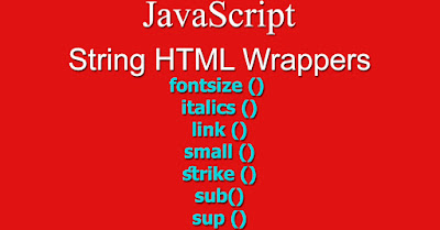 Using HTML Wrappers - fontsize (), italics (), link (), small ...