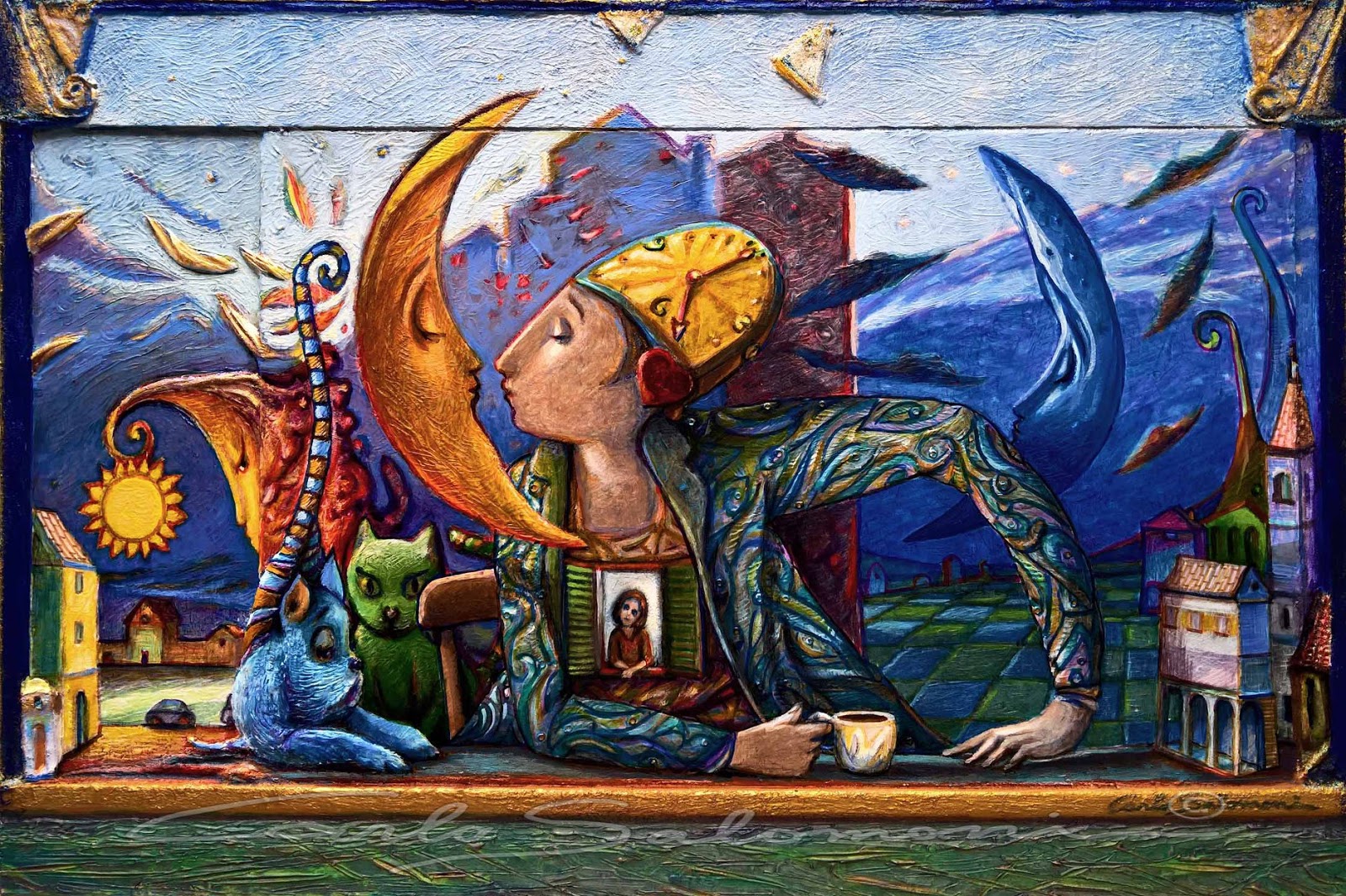 Carlo Salomoni, 1956 | Surrealist Painter / Illustrator | Masterpiece ...