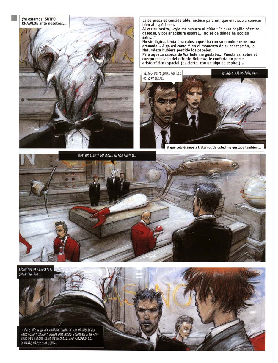 Los comics de Machete: "¿Cuatro?", de Enki Bilal