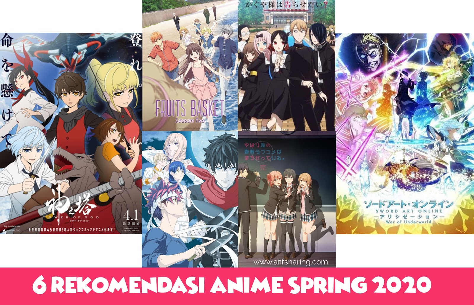 6 Rekomendasi Anime Spring 2020 Paling Dinantikan - AFIF SHARING