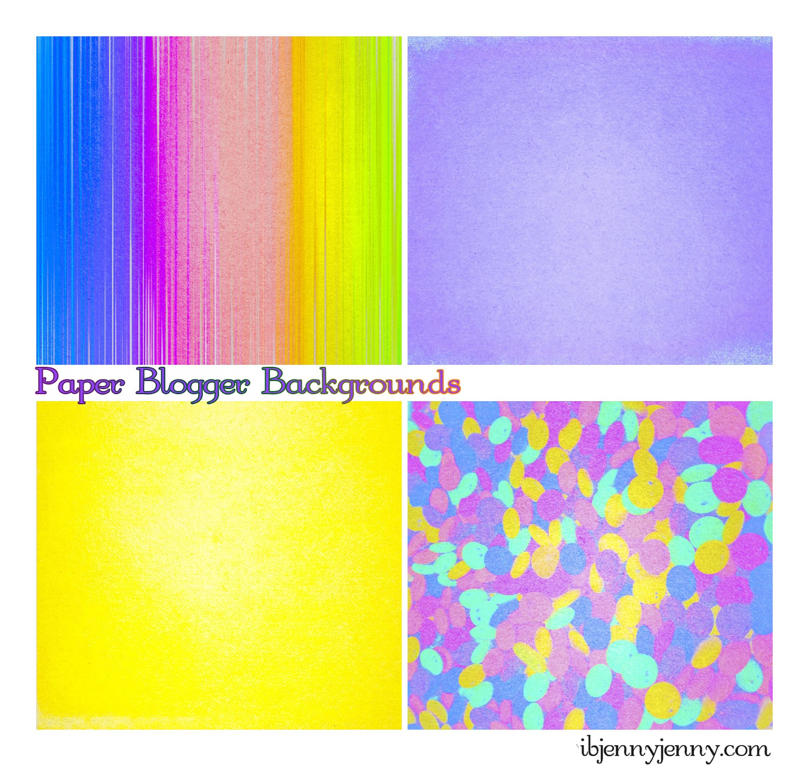 4 Free Paper Blogger Backgrounds | ibjennyjenny Free Resources