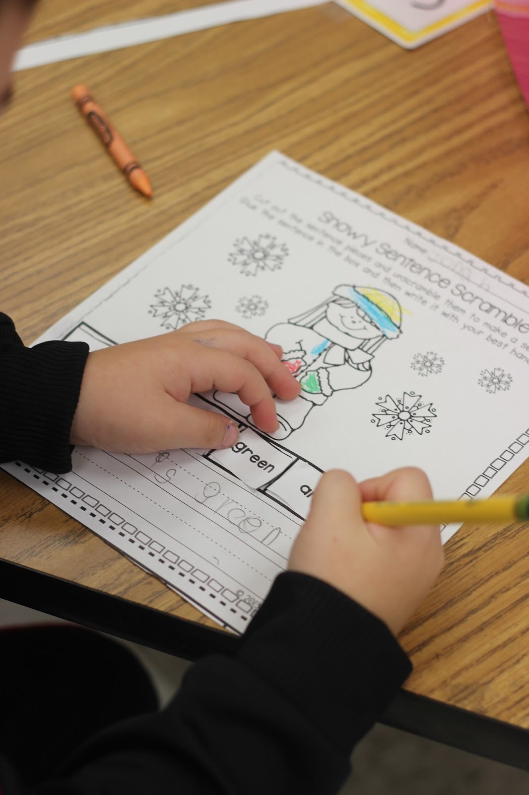 Kindergarten Smiles: Winter Center Activities