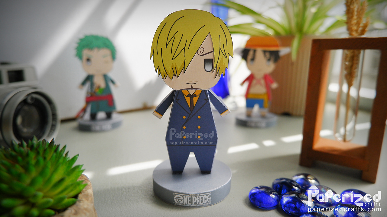 One Piece: Vinsmoke Sanji Paperized | Paperized Crafts