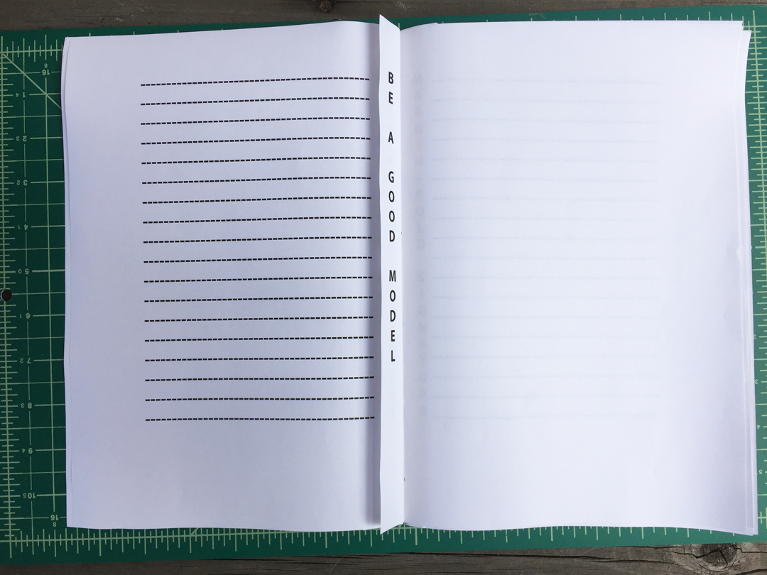 Instructions: Margin-fold Signatures for Laser or Inkjet Printing