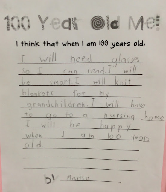 Apex Elementary Art: when I'm 100 years old