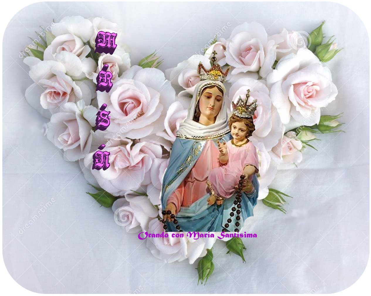 Orando con María Santísima: MARÍA SIEMPRE REINA Y MADRE : ORAMOS ESTE ...