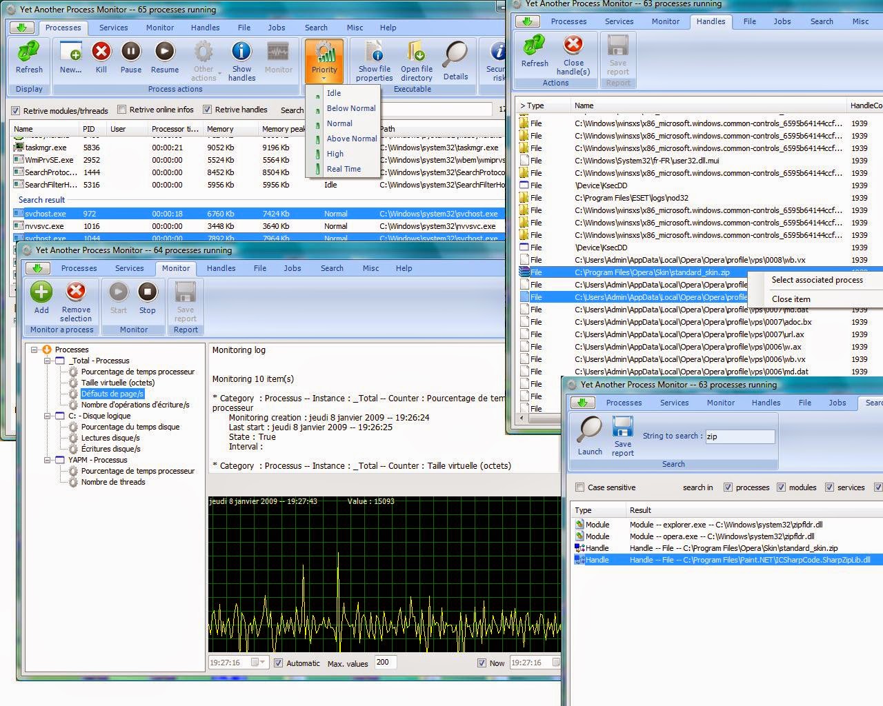 source code Yet Another Process Monitor