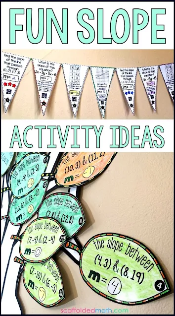 Scaffolded Math and Science: Fun Slope Activity Ideas