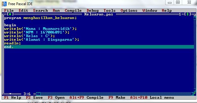 Pengertian Pascal dan Contoh Pembuatan Program Pascal ~ Orek3