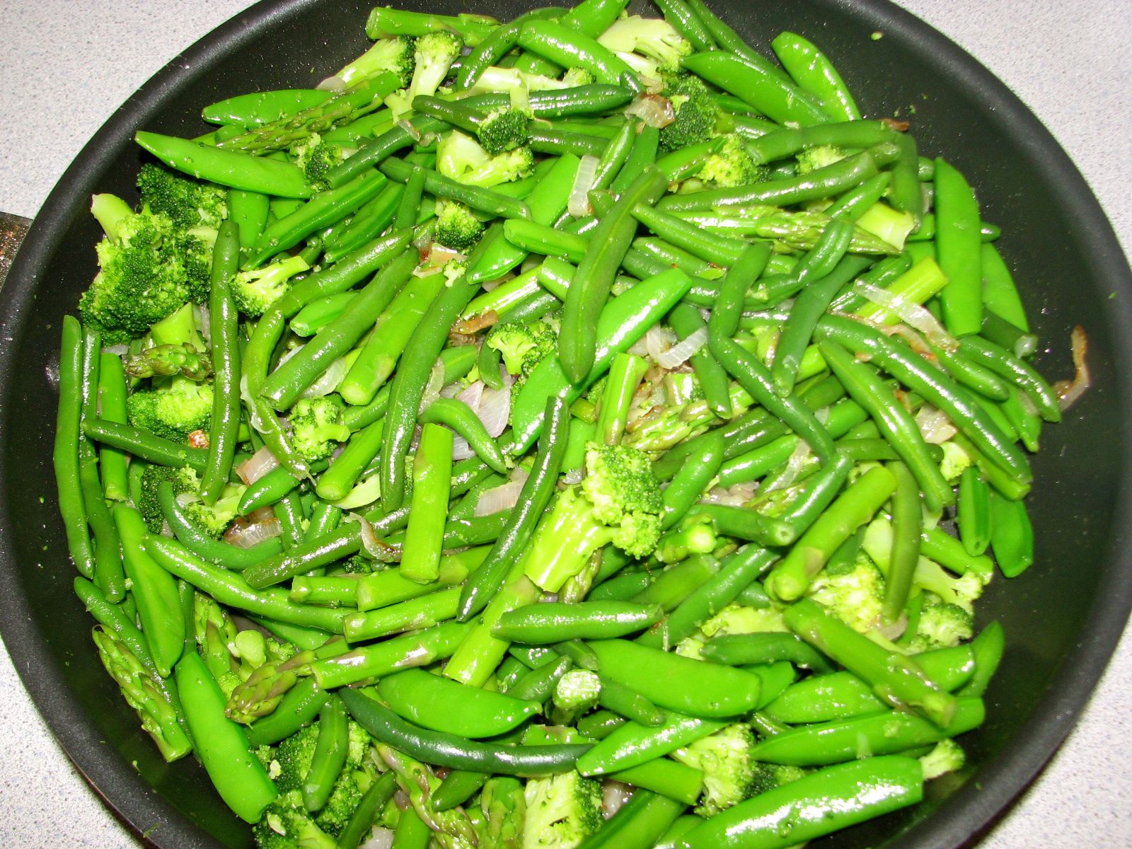 Shel's Kitchen: Green Green Spring Vegetables