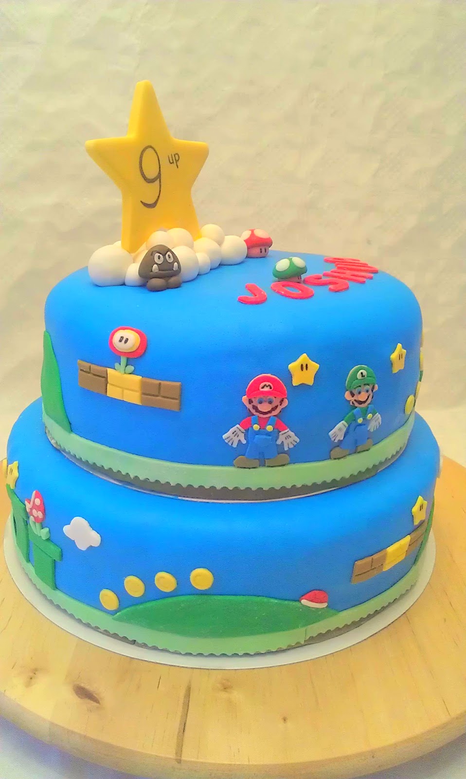 Taarten van Elena en Marcela: Super Mario Bros. taart