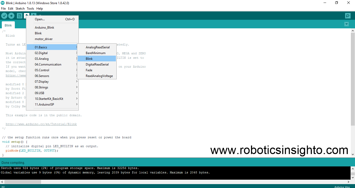 Arduino Ide Working And Functions