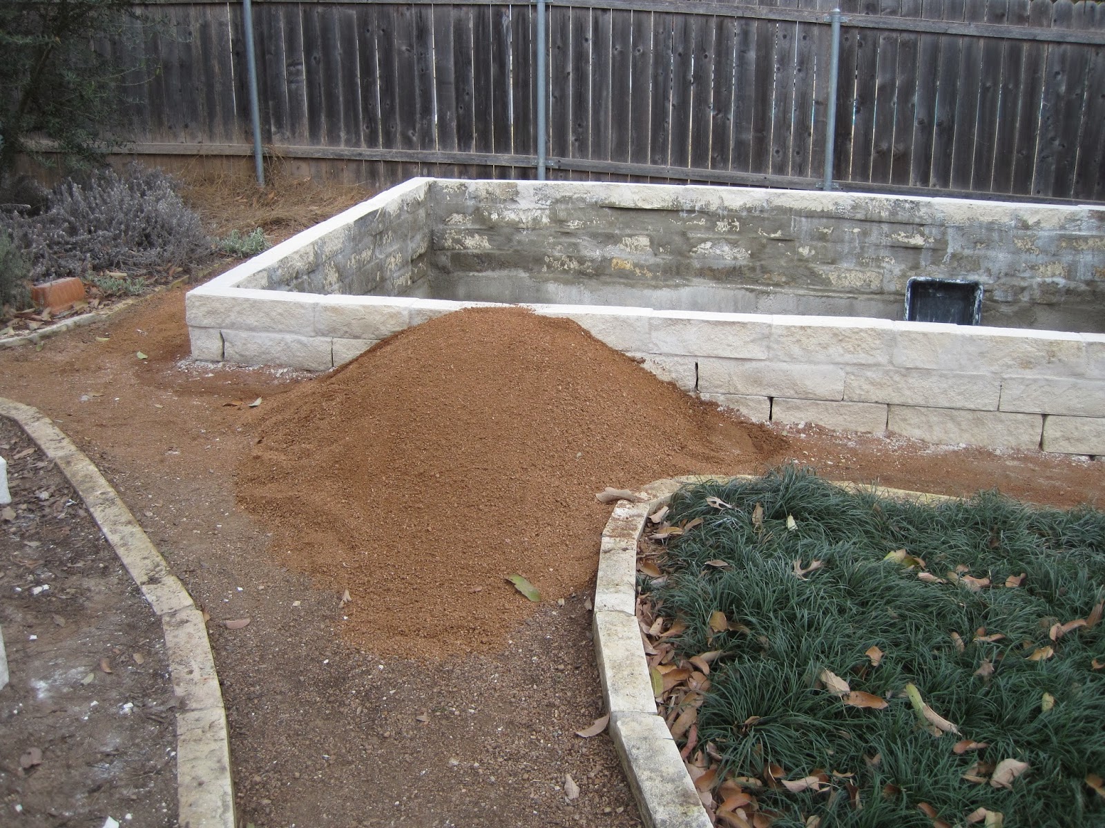 House Remodelling: Dirt for the Raised Garden