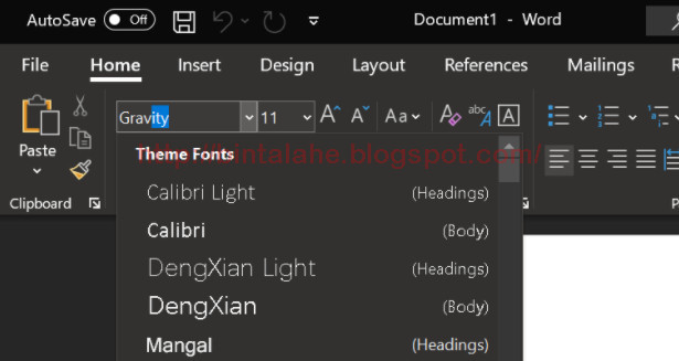 Cara Menambahkan Font Baru ke Microsoft Word - Ninna Wiends