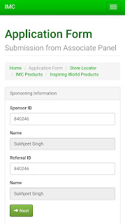 Imc Login and Distributor Login Details