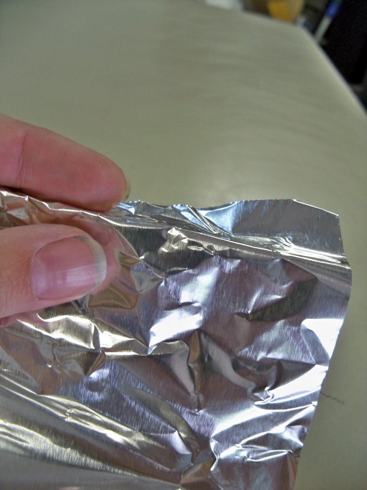 cake batter & paper scraps: under $5 file cabinet make over