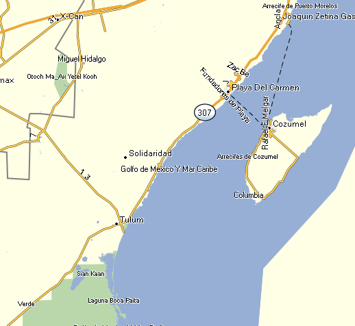 GPSTravelMaps.com: Mexico GPS Map