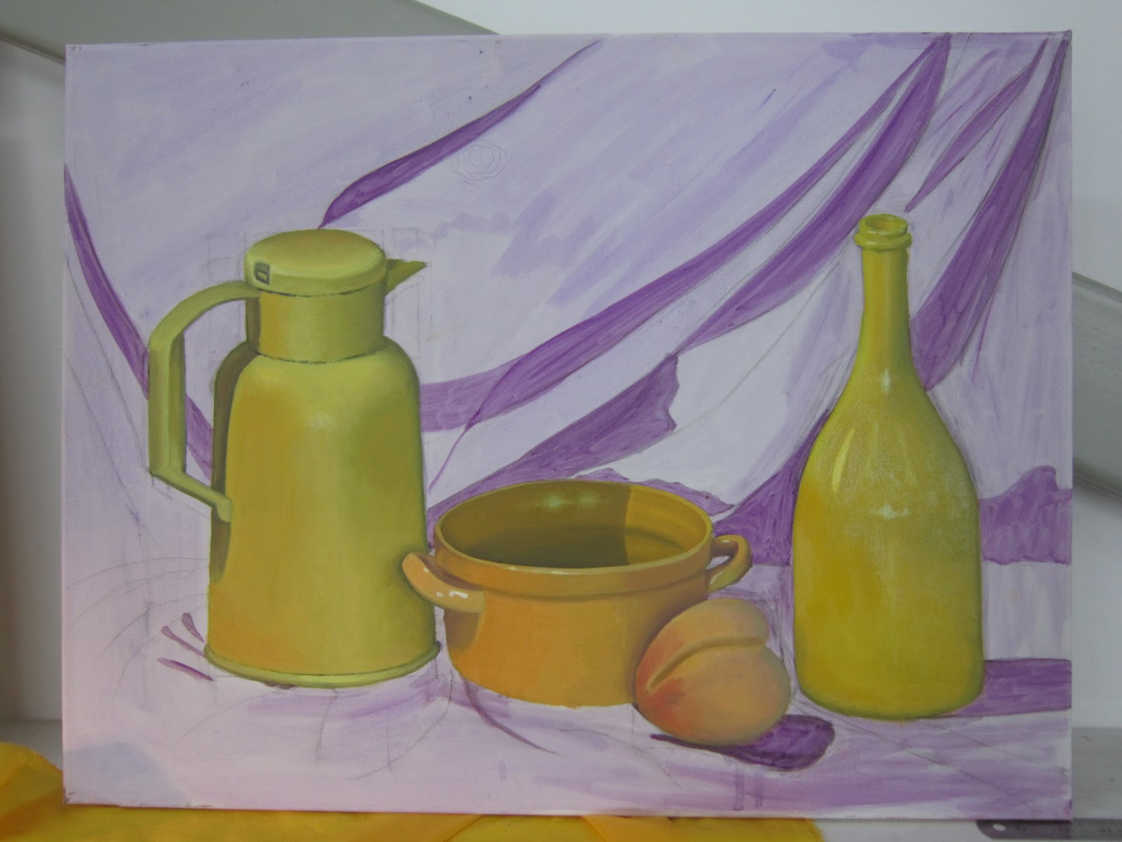 Es que... necesitaba un blog: Bodegón Amarillo