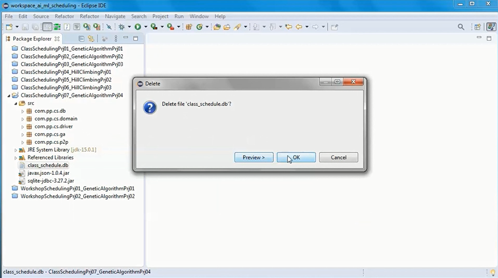 Prototype Project Peer To Peer P2p Genetic Algorithm Java Class Scheduling Application