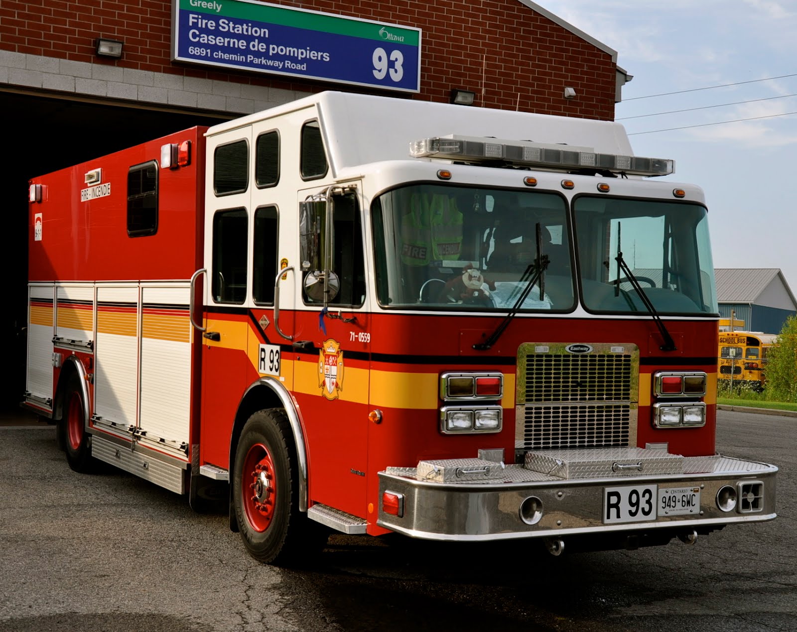 Ottawa Fire Service Pics: Station 93
