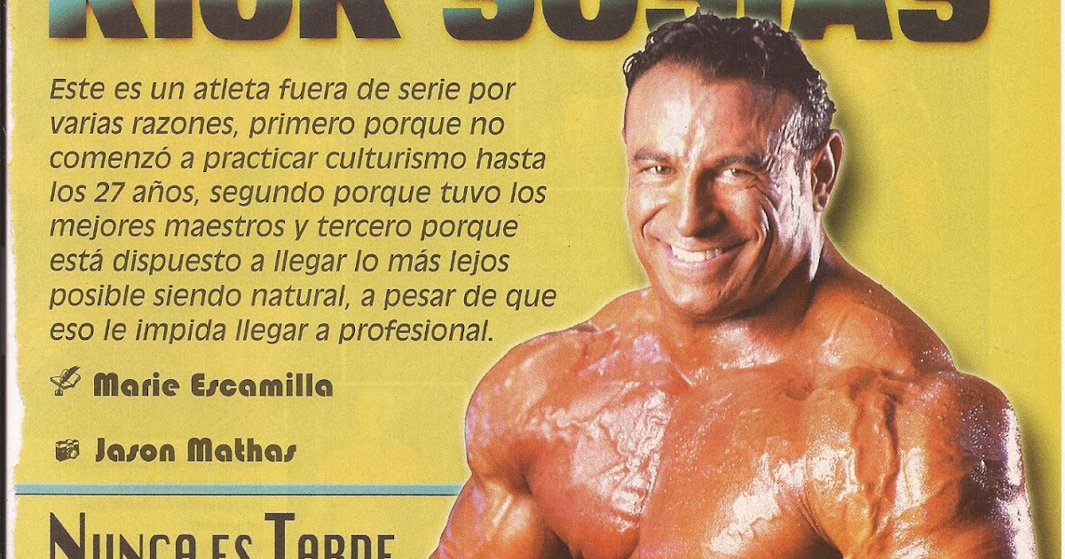 CULTURISMO EXTREME: RICK SOSIAS...NUNCA ES TARDE PARA LOGRAR EL SUEÑO ...