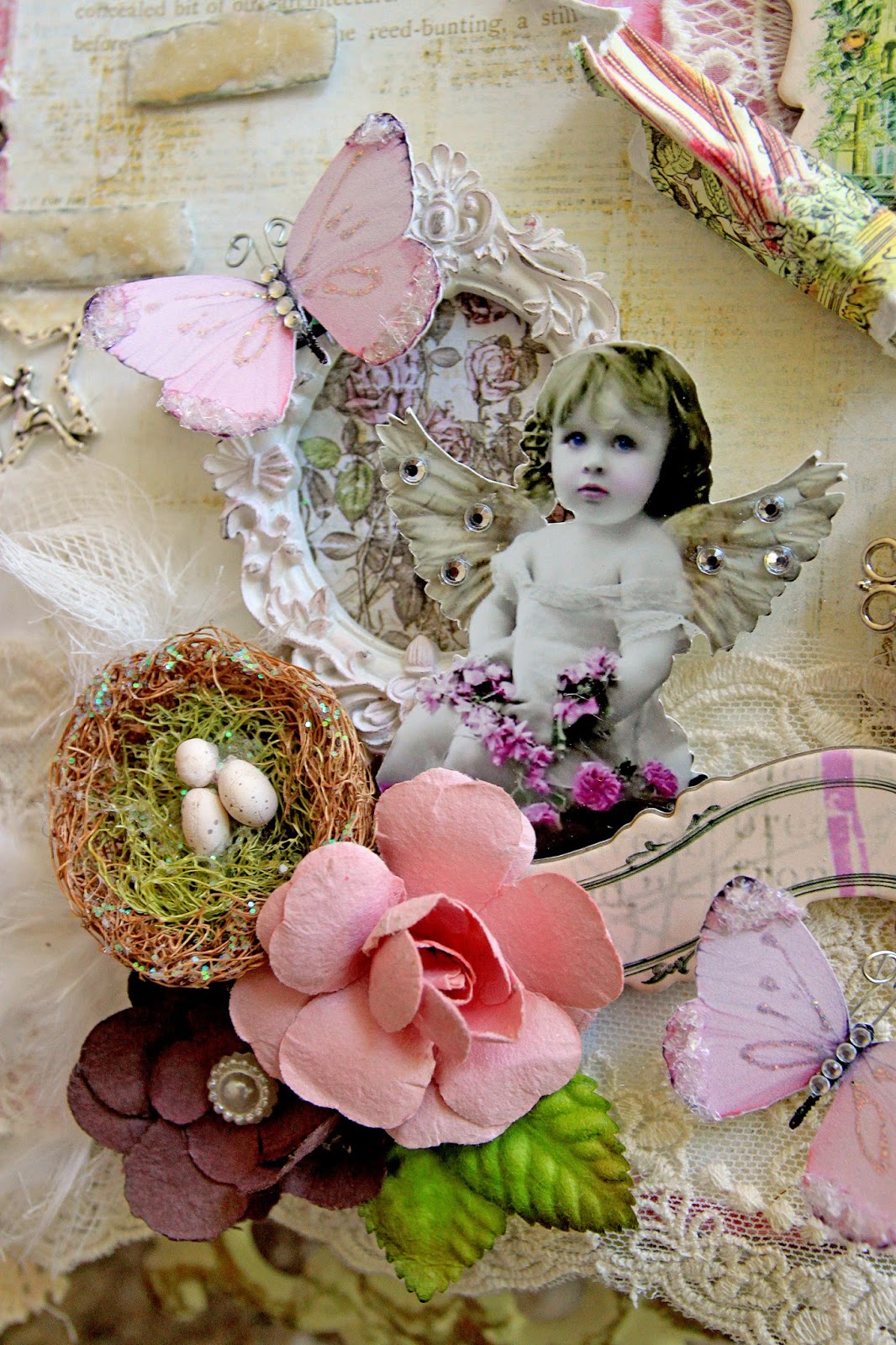 My Glitter Coated Life: Prima Garden Fable Mini Album~ A Reneabouquets ...