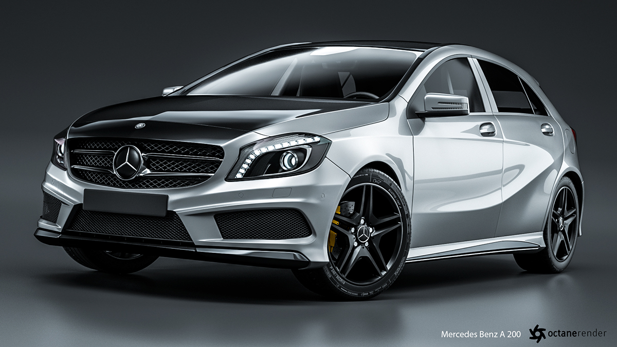 Mercedes-Benz A 200 Renderings | Computer Graphics Daily News