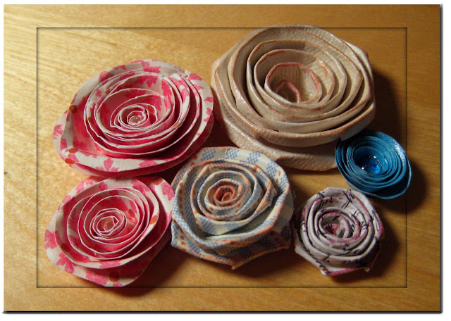 art by 3s: Paper rose tutorial