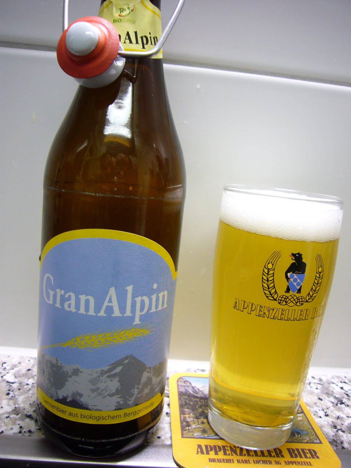 An- und Bemerkungen: Bier 58: Appenzeller Gran Alpin