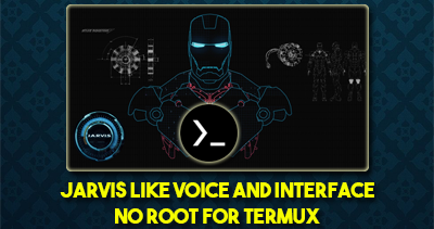 jarvis interface for termux