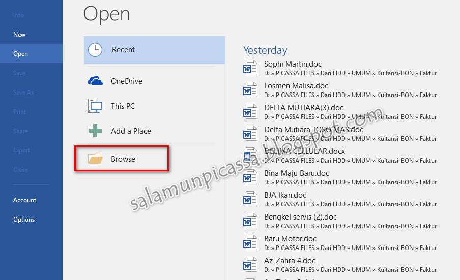 Cara Merubah File PDF ke Word dengan Word Sendiri Tanpa Bantuan ...