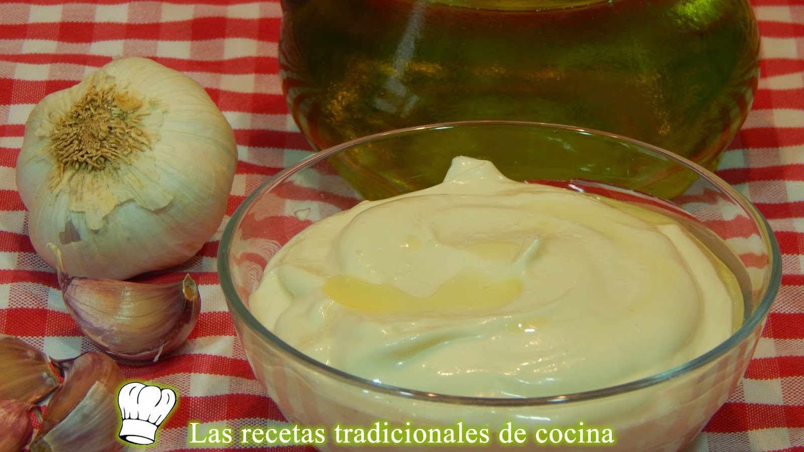 Receta del ajo aceite casero o all i oli