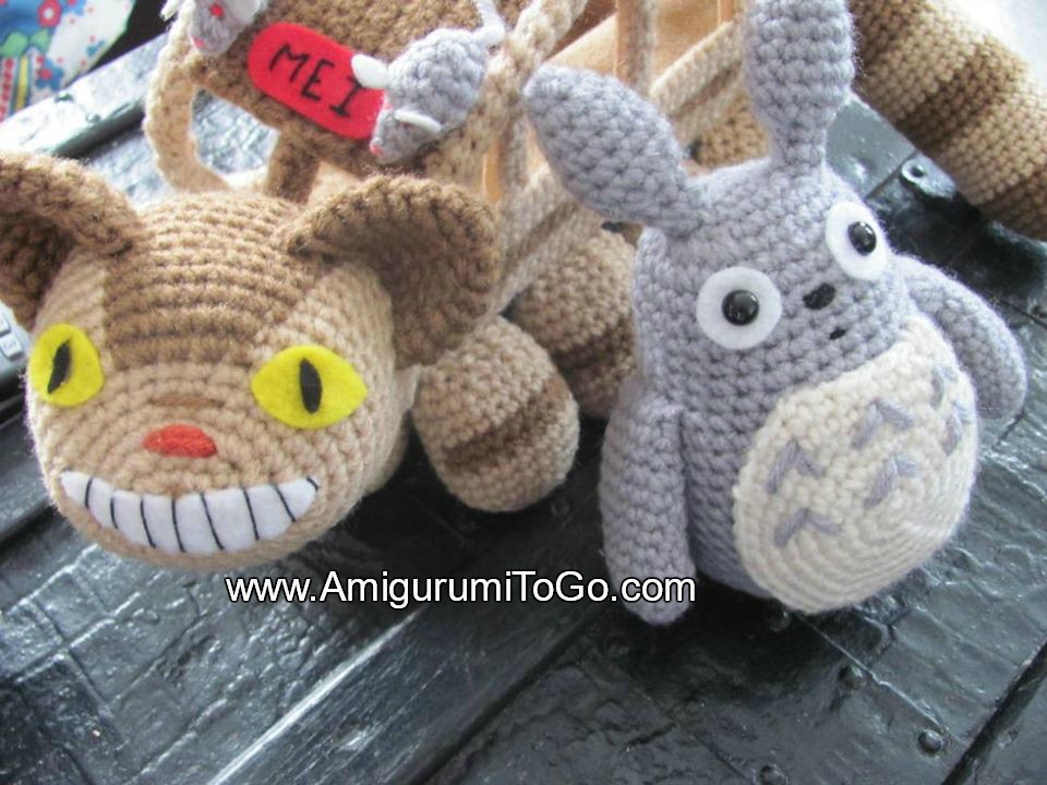 Totoro Amigurumi Patterns and Stop Animation