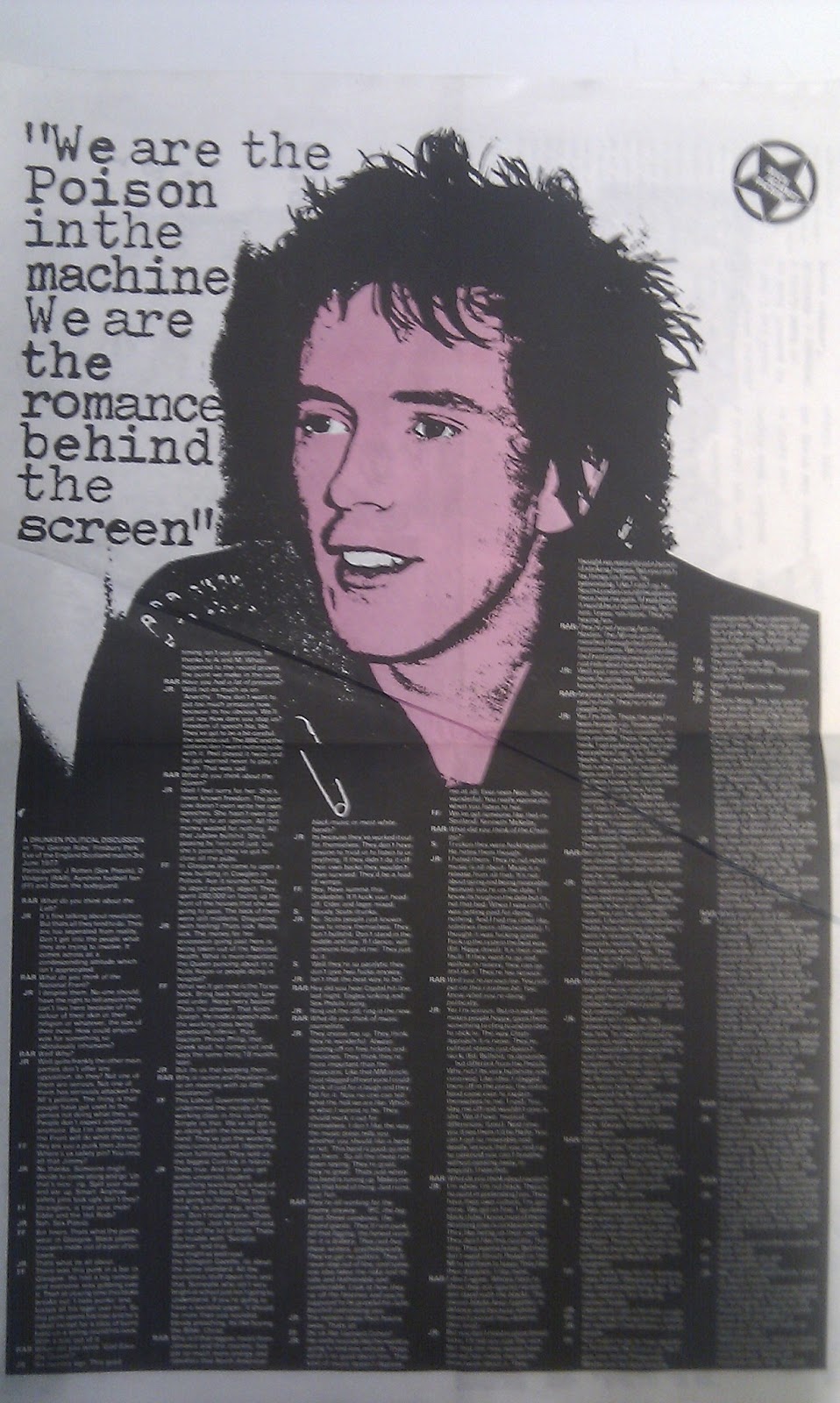 Zine Fayre - Unit X : "Temporary Hoarding RAR" - Punk Fanzines