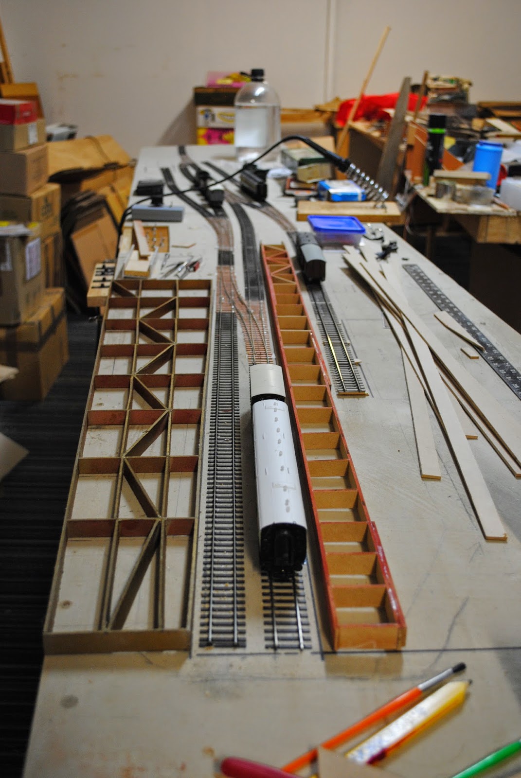 Modelling Ashburton Railway Station UK: April 2015